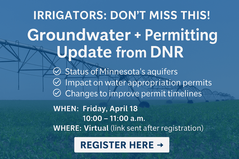 Water on the Line: Join the Groundwater Conversation with MN DNR – IAM